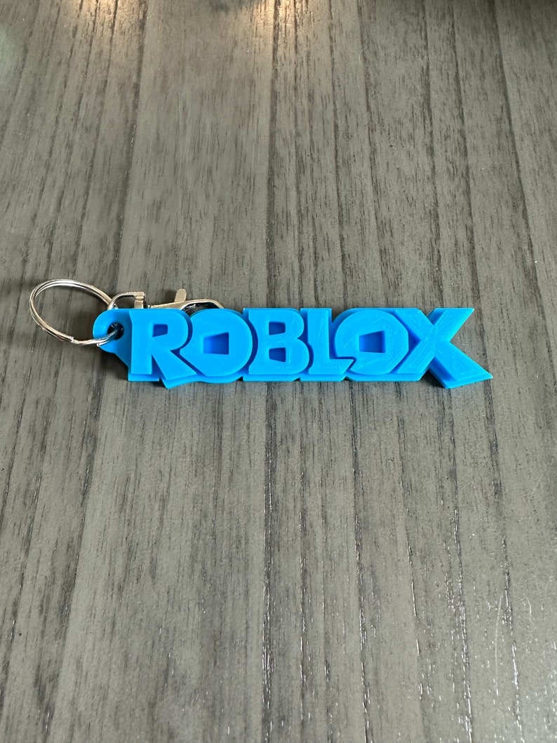 3D Printed ROBLOX Keychain - Etsy