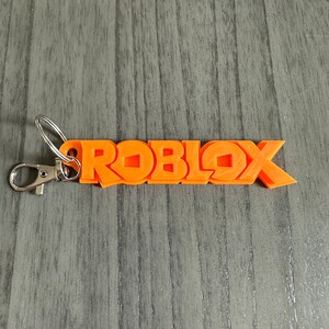 3D Printed ROBLOX Keychain - Etsy