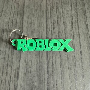 3D Printed ROBLOX Keychain - Etsy