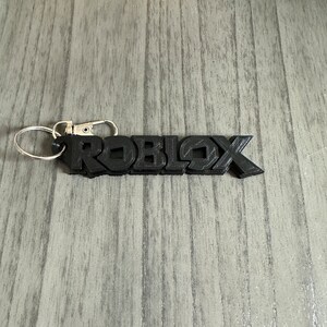 3D Printed ROBLOX Keychain - Etsy