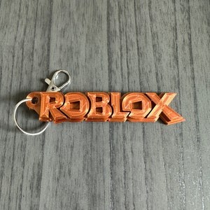 3D Printed ROBLOX Keychain - Etsy