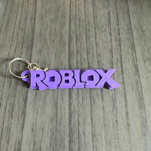 3D Printed ROBLOX Keychain - Etsy