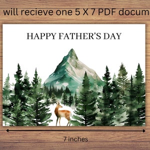 Father's Day Card digital Download - Etsy