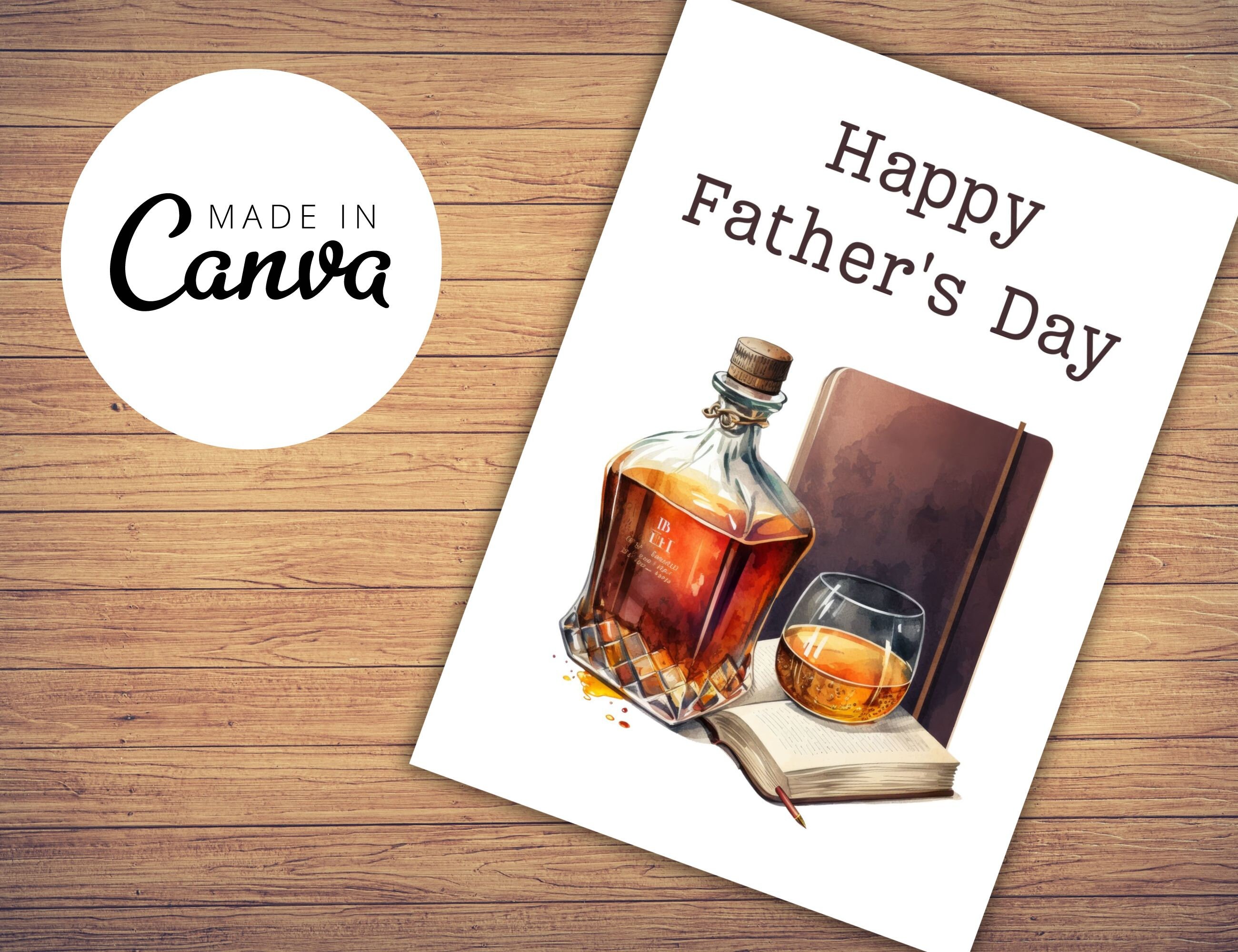 Father's Day Card digital Download - Etsy