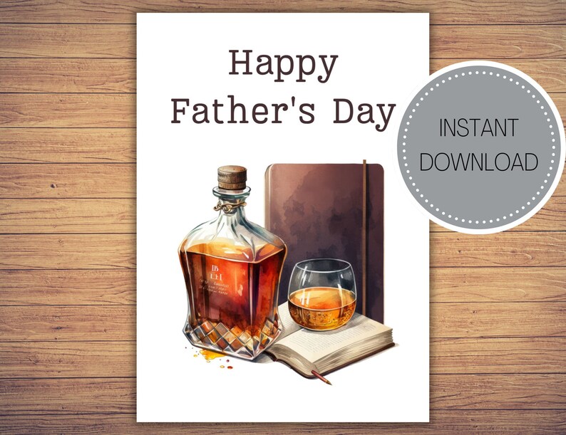 Father's Day Card digital Download - Etsy