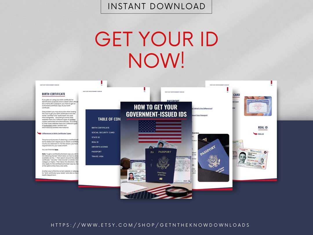 How to Get Your Government-issued Ids | Passport, Birth Certificate ...
