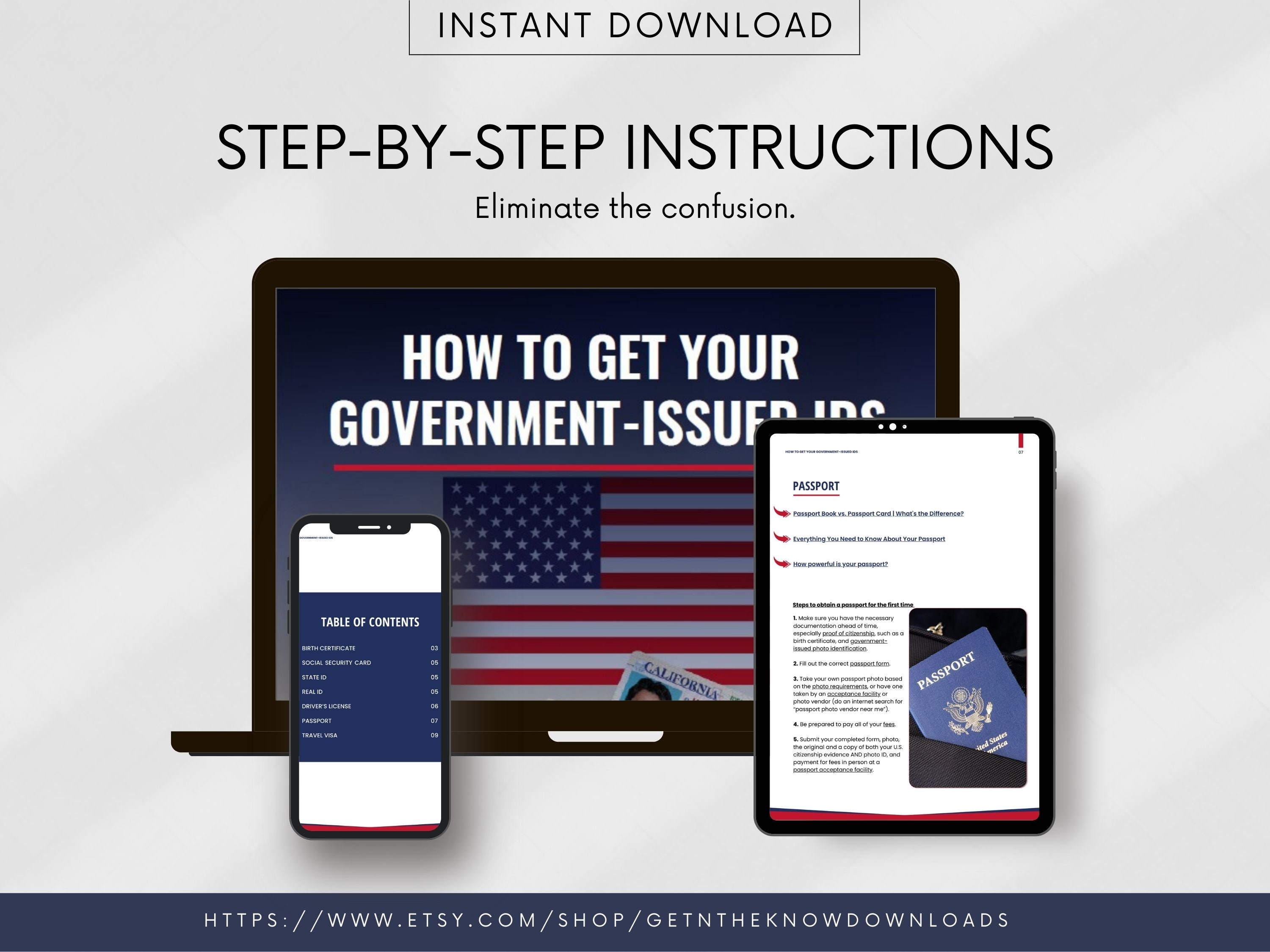 How to Get Your Government-issued Ids Passport, Birth Certificate, Real ...
