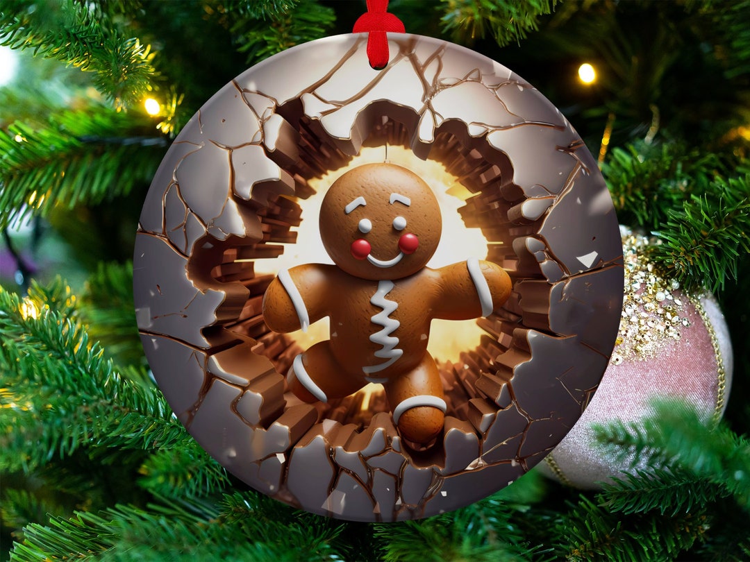 3D Animated Christmas Ornament Cute Colorful Animated Winter - Etsy UK