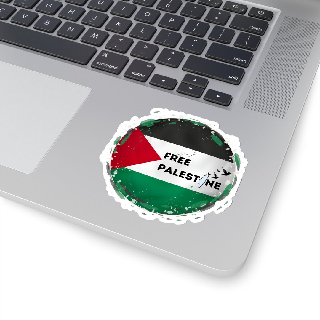FREE PALESTINE Glossy Sticker for Laptops, Mobile Phones, Fridges, Wall ...