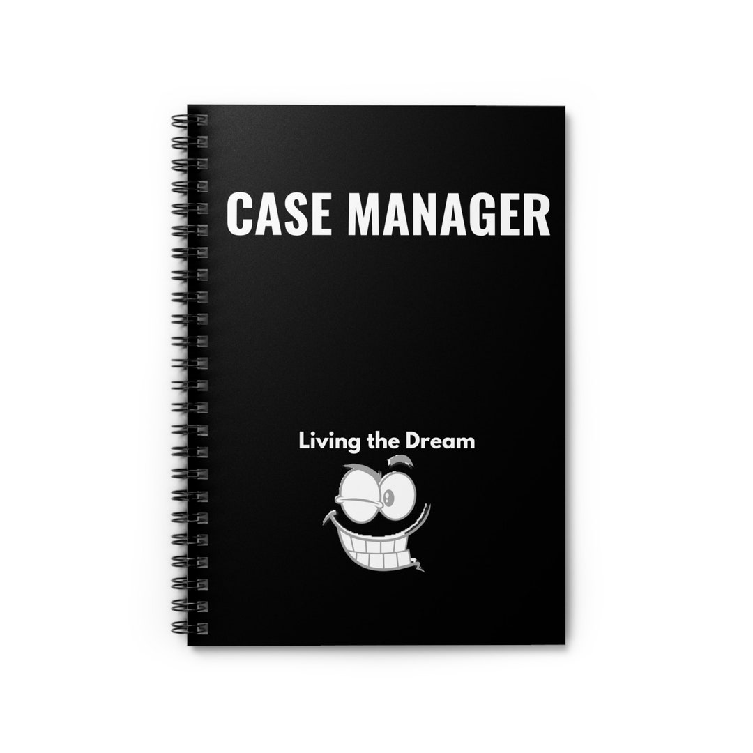 Case Manager Notebook Journal Notepad Social Work Hospital - Etsy