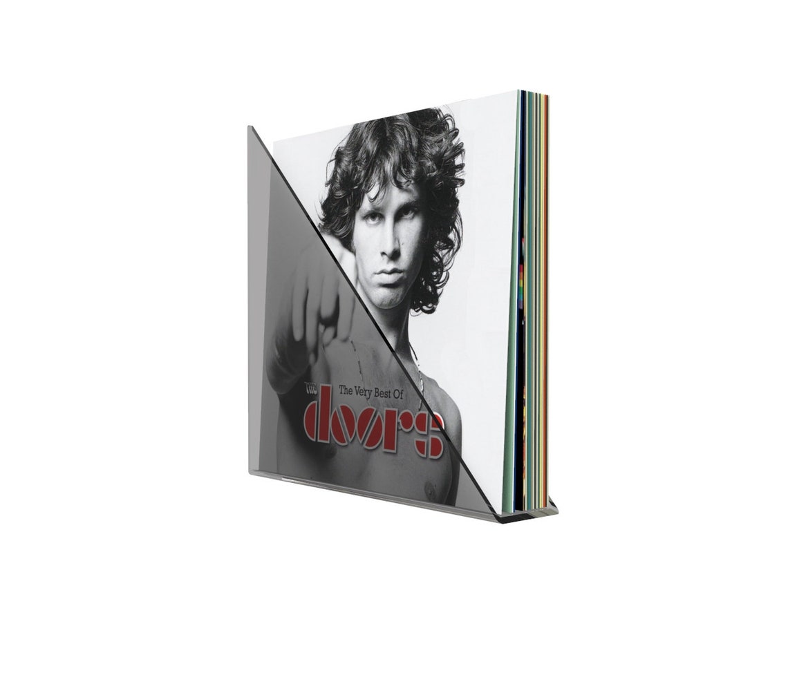 Triangle Wall Records Holder / Unique Wall Storage for Vinyl Album ...