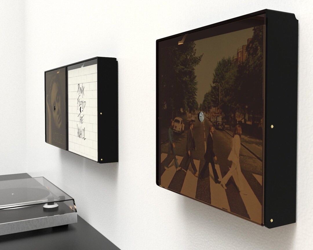 Record Album Wall Display Vinyl Records Storage for LP Records Holder ...