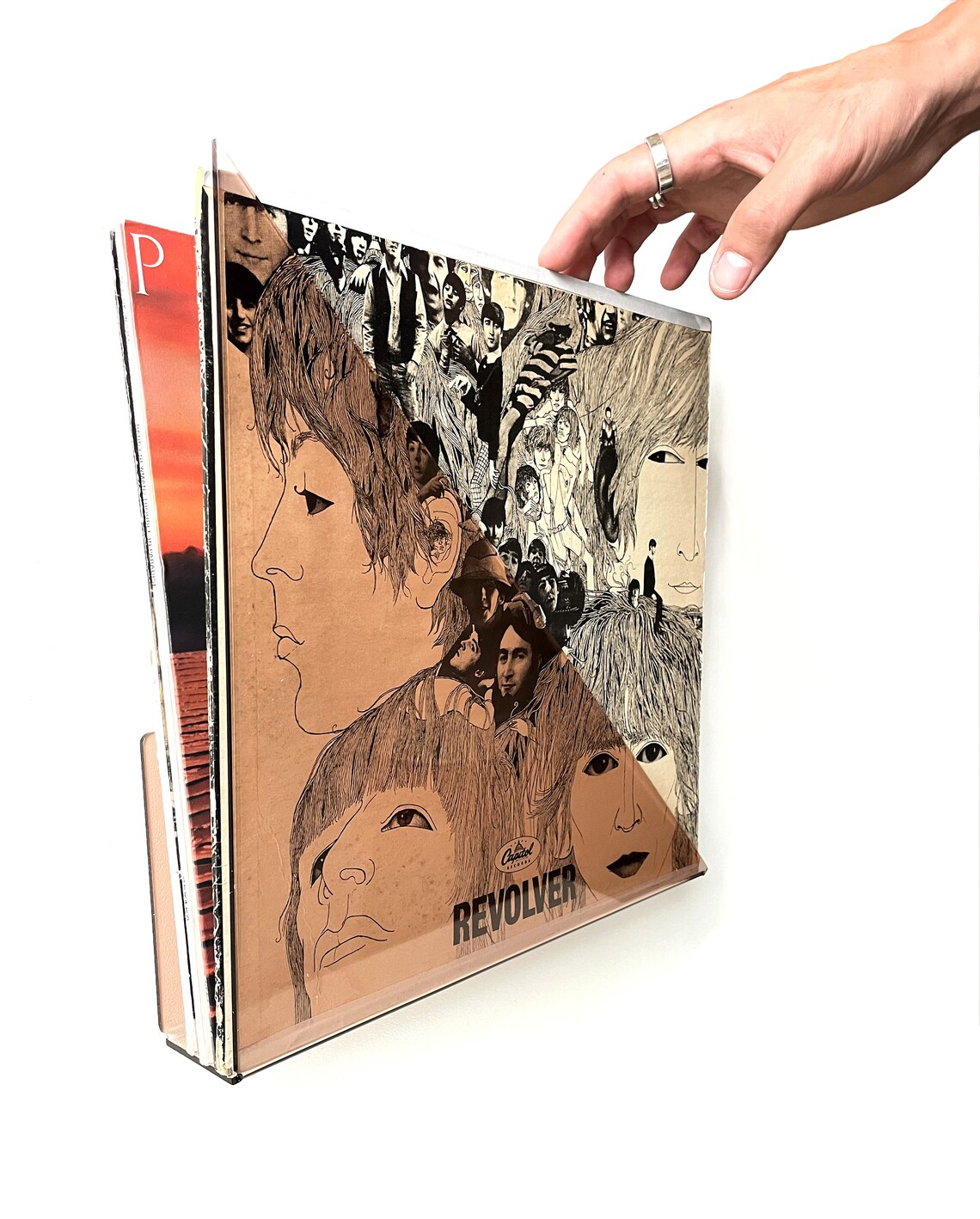 Triangle Wall Records Holder / Unique Wall Storage for Vinyl Album ...