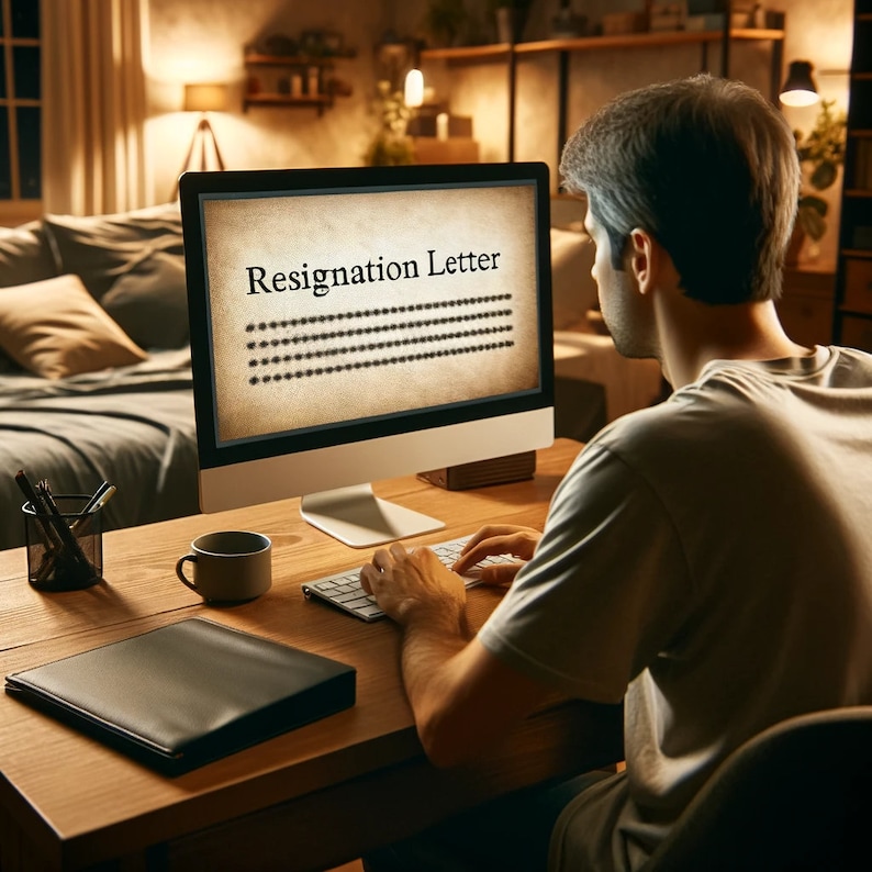 Professional Resignation Letter Templates Customizable, Editable ...