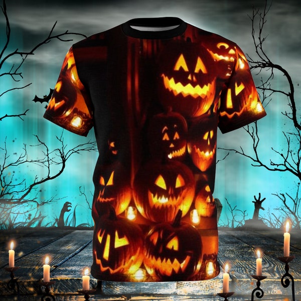 Halloween All Over Print Shirt - Etsy
