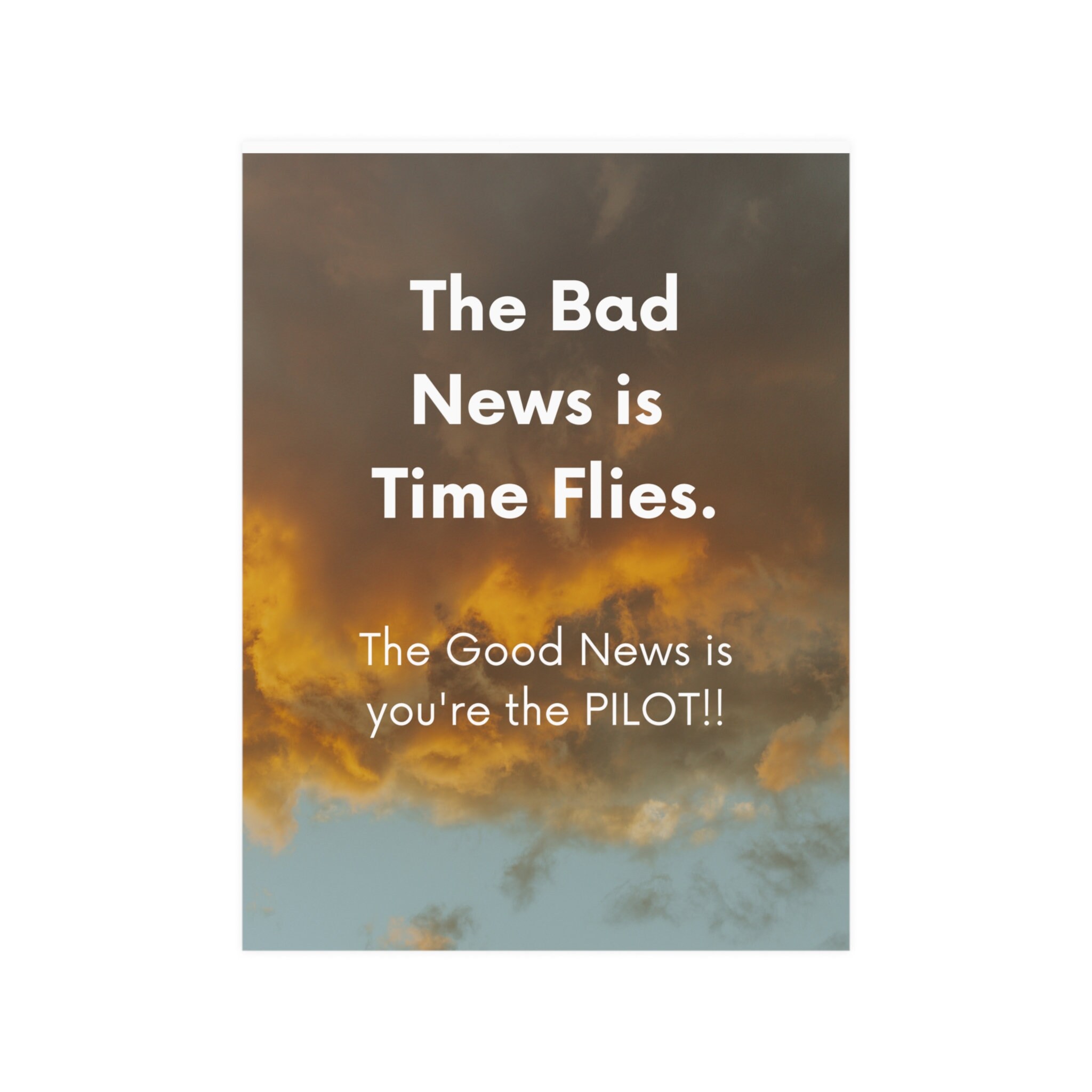 I Am the Captain of My Ship the Pilot of My Life, a Fun Way to Give a ...