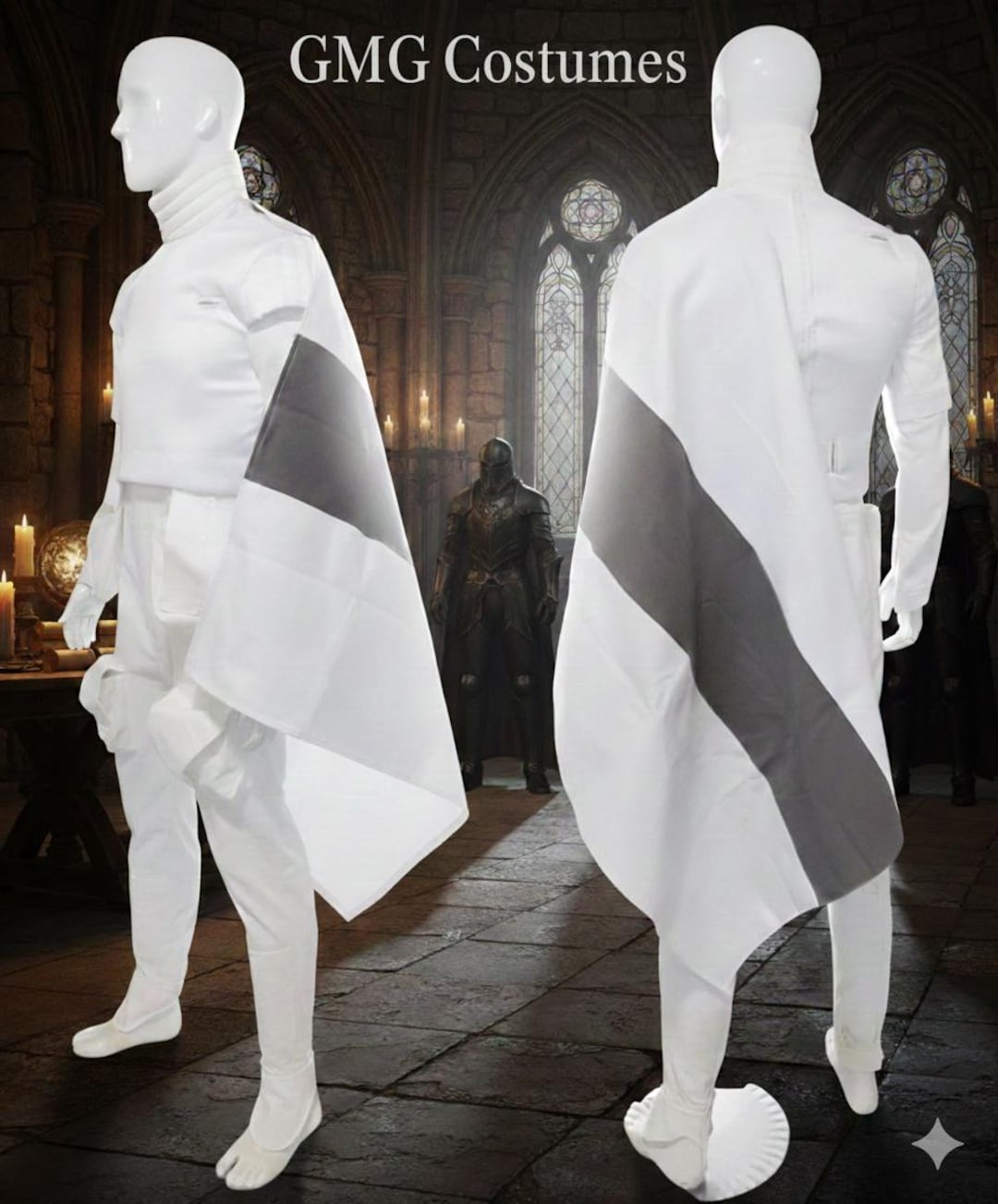 Star Wars Supertrooper Cosplay Costume | Boba Fett Style Outfit | White ...
