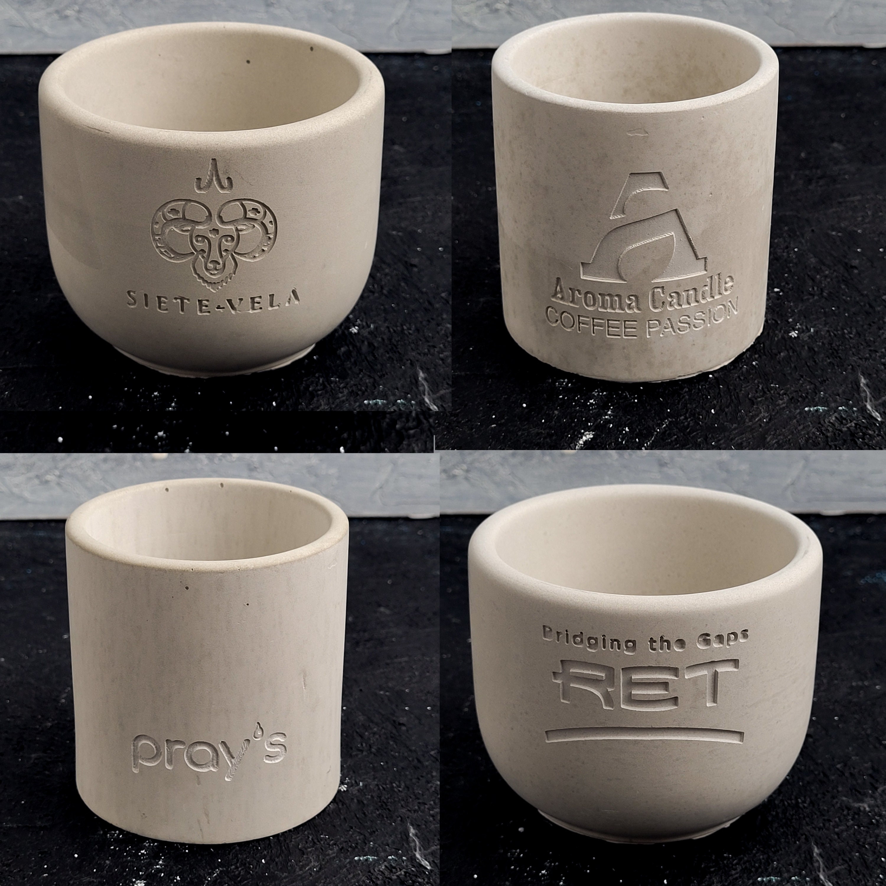 Custom Candle Jar Mold Personalized Candle Jar Mold Your Logo or Text ...