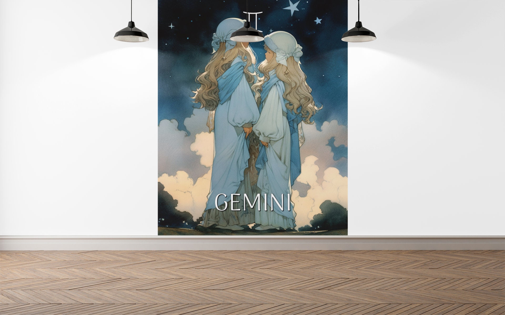 Gemini Astrological Digital, Gemini Instant Download Poster, Astrology ...