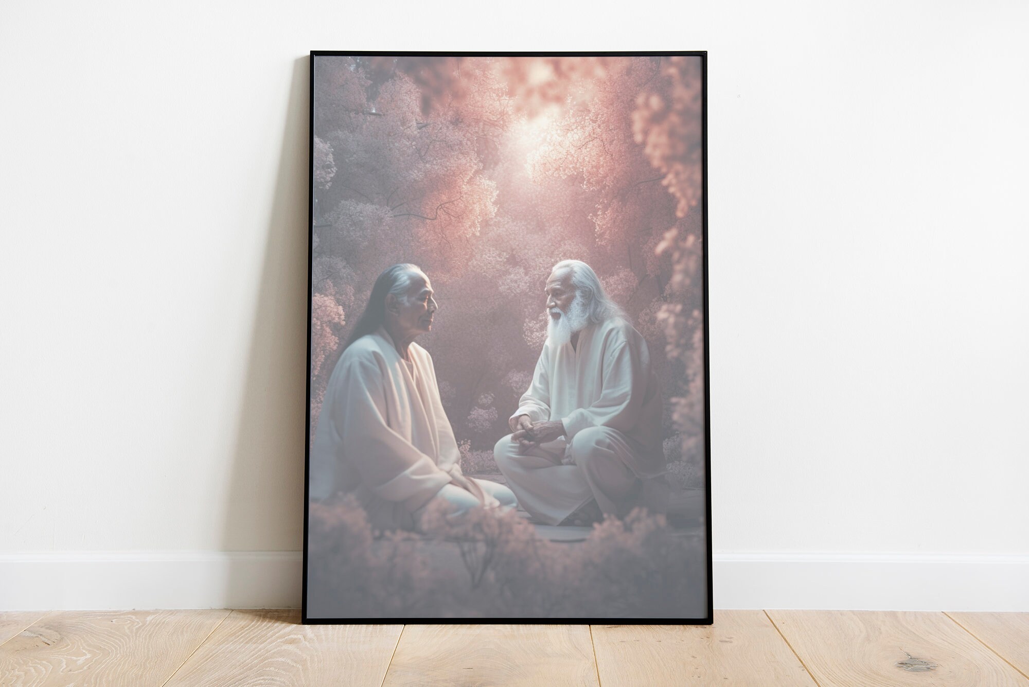 Yogananda Art, Paramahansa Yogananda Art Instant Download Poster ...