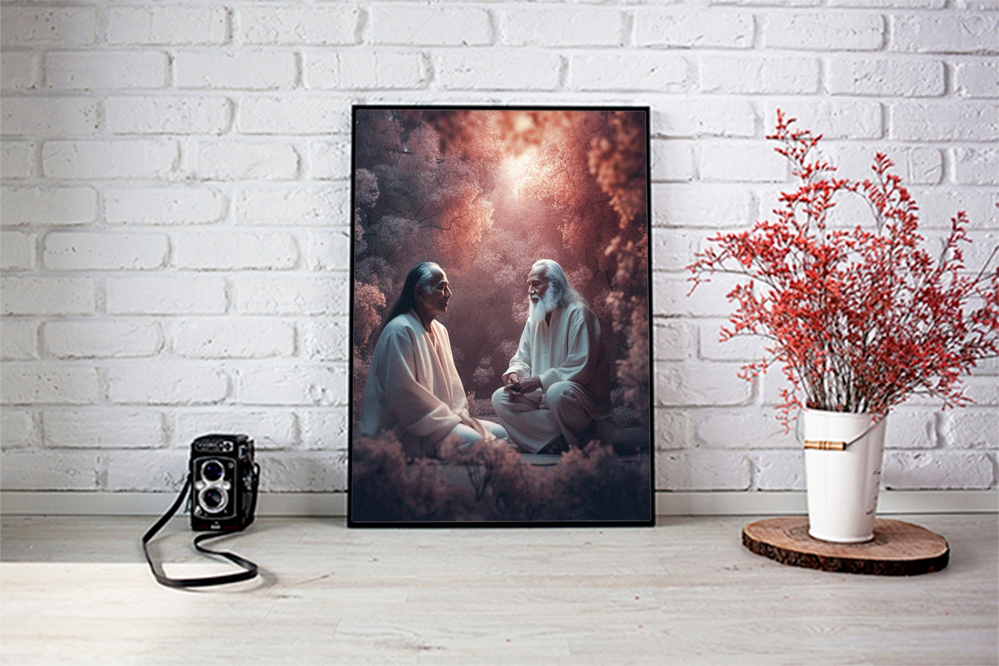 Yogananda Art, Paramahansa Yogananda Art Instant Download Poster ...