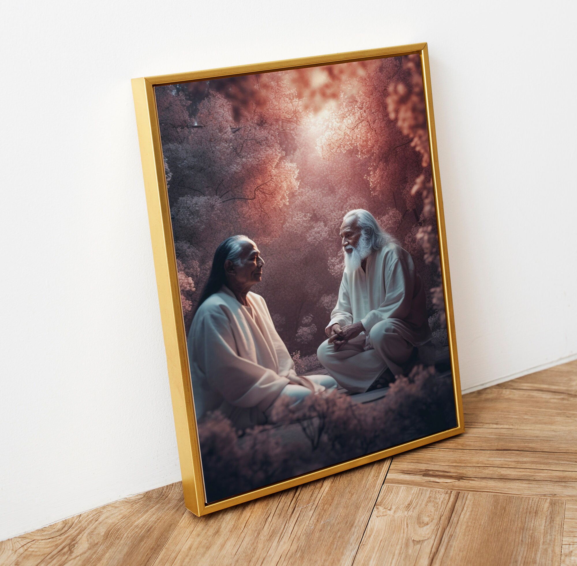Yogananda Art, Paramahansa Yogananda Art Instant Download Poster ...