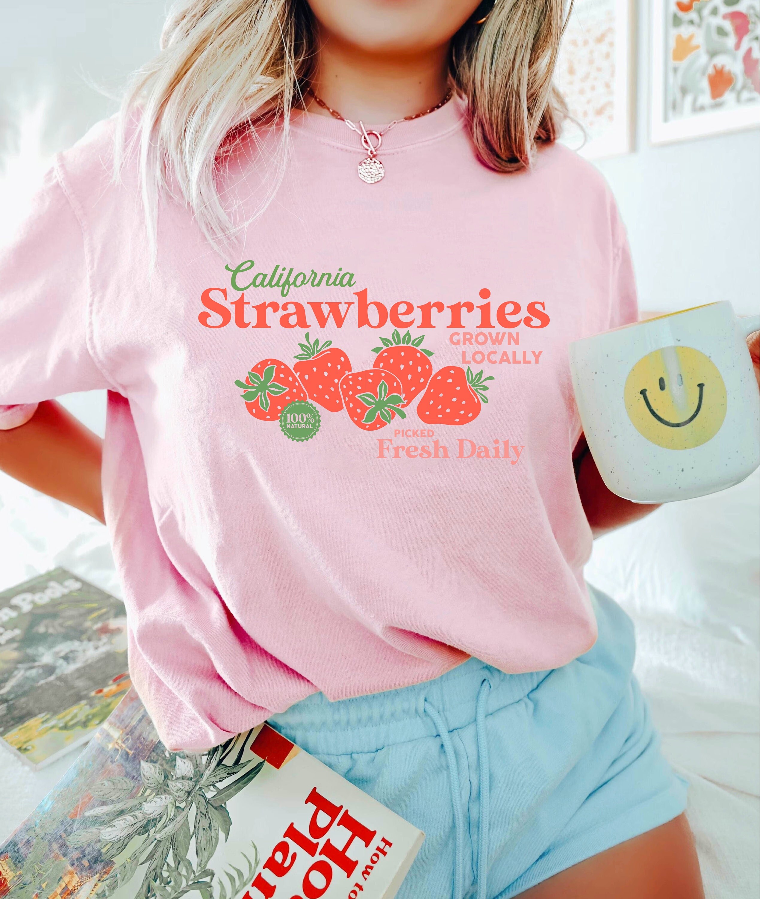 Comfort Colors Strawberry Shirt Coquette Shirt Coquette Strawberry ...