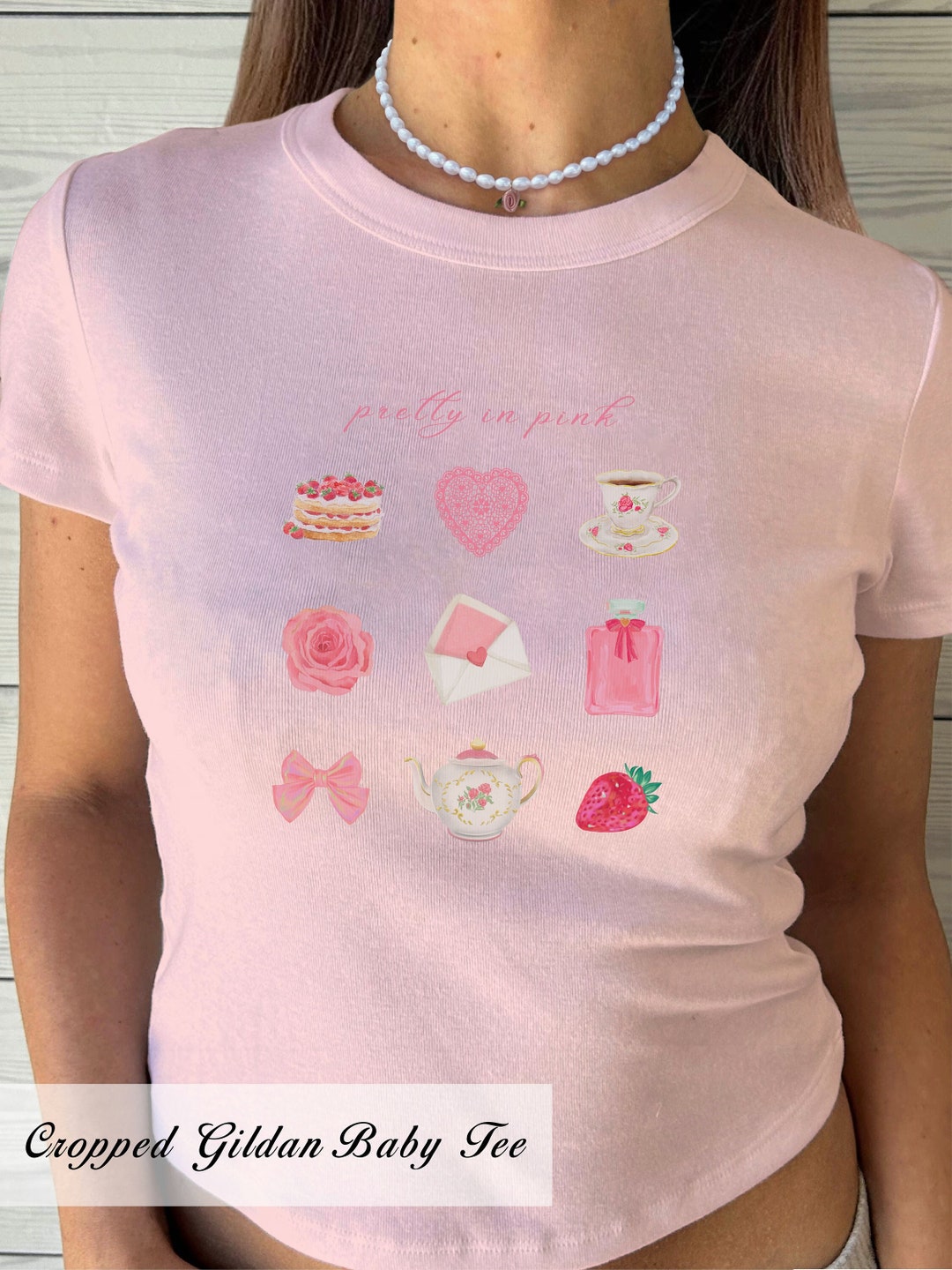 Coquette Shirt Strawberry Tshirt Dollette Coquette Dollette Clothing ...