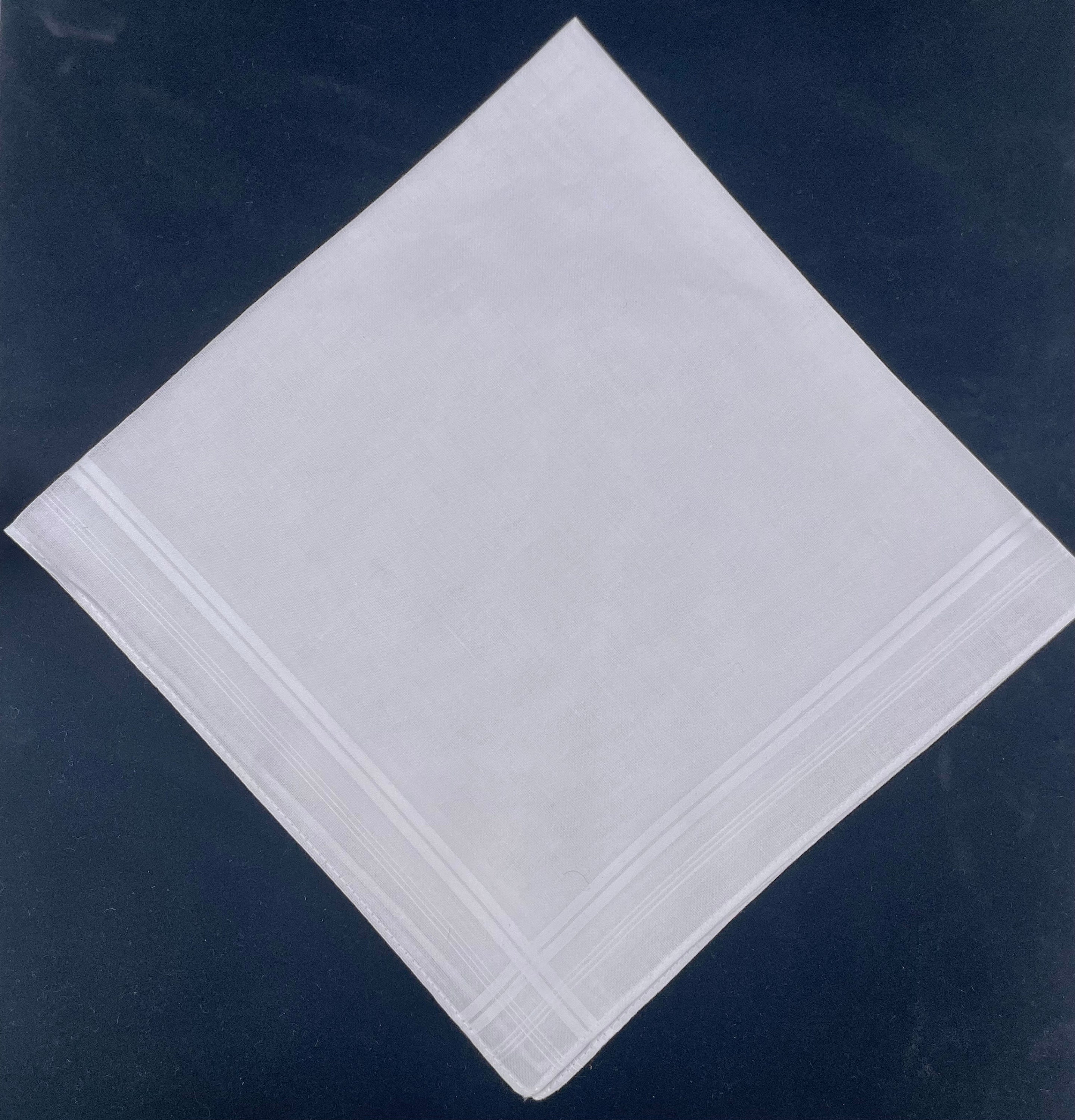 Fine Swiss Cotton Men's Handkerchiefs,luxury Men's Monogrammed ...