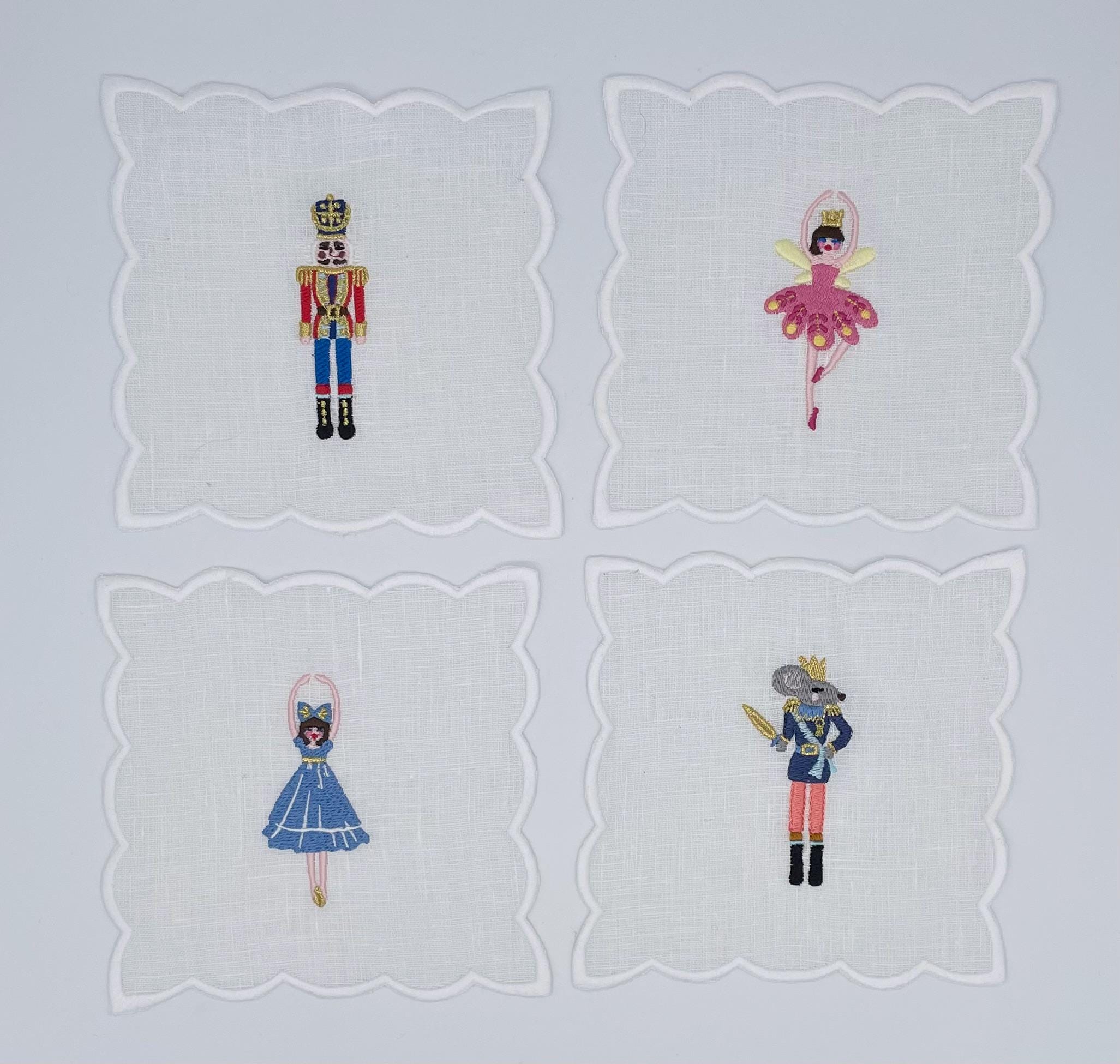 Luxury European Linens With Nutcracker Designs, Nutcracker,mouse King ...