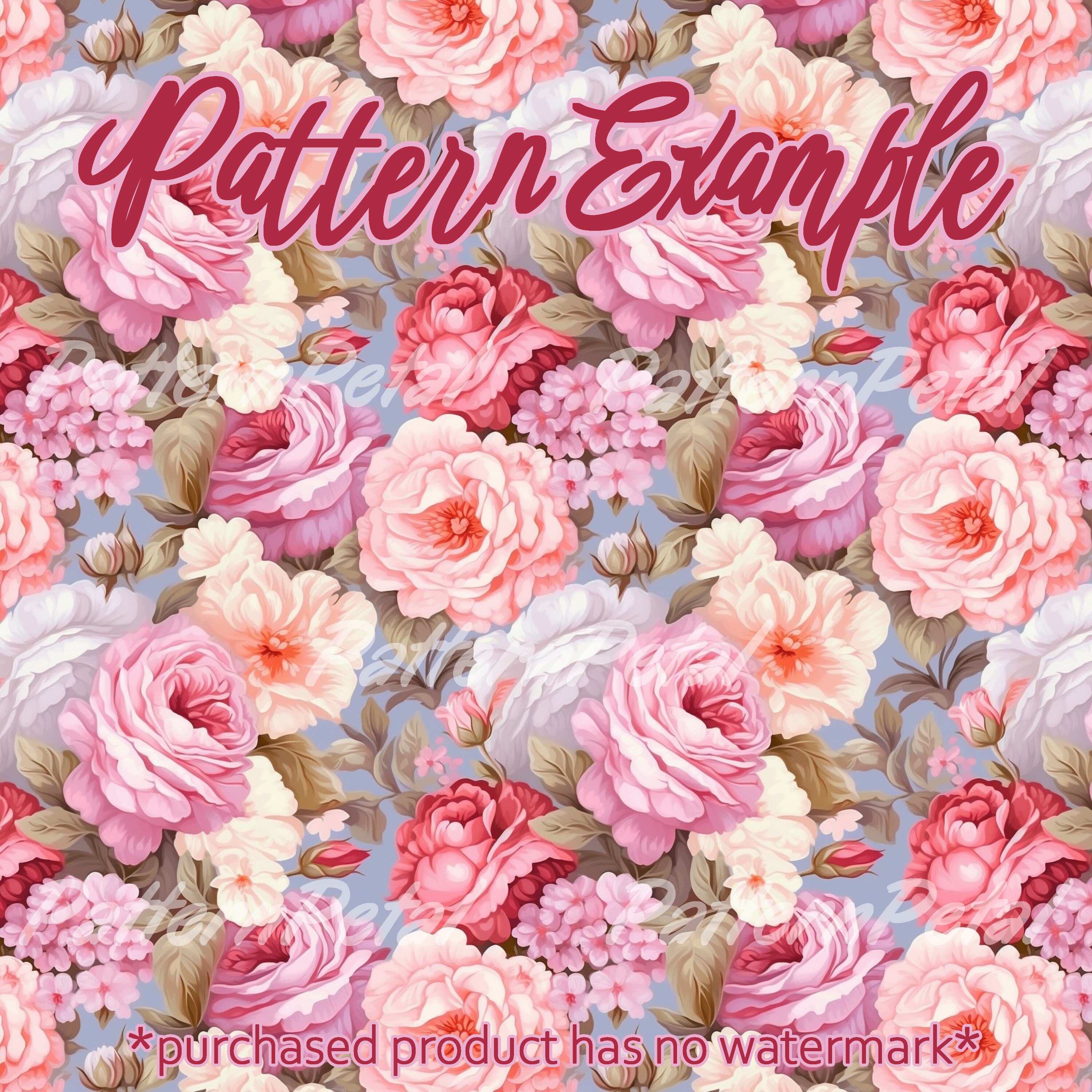 Pastel Vintage Flowers Floral Digital Paper Seamless - Etsy