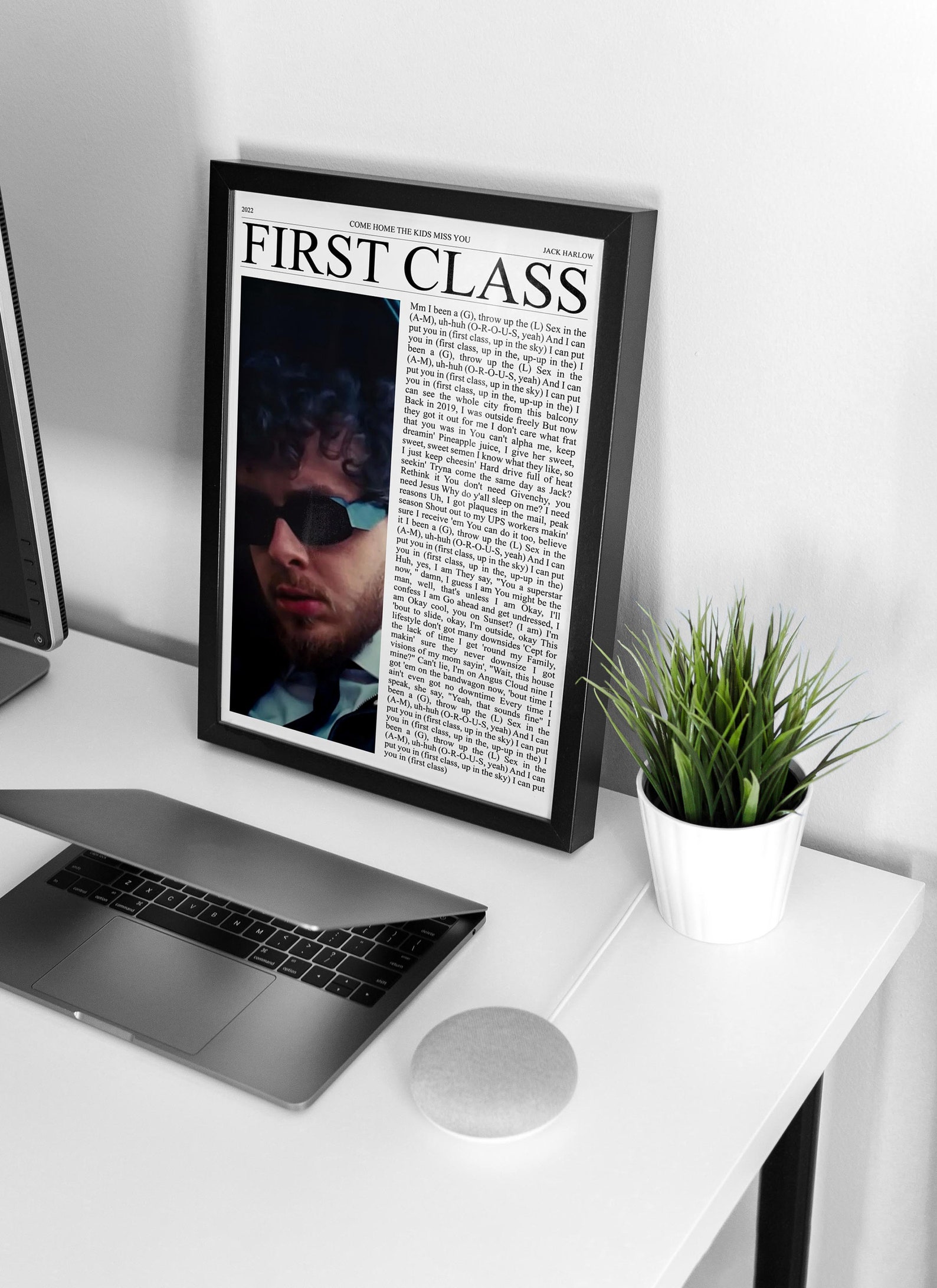 First Class Poster Jack Harlow Poster Jack Harlow Newspaper - Etsy