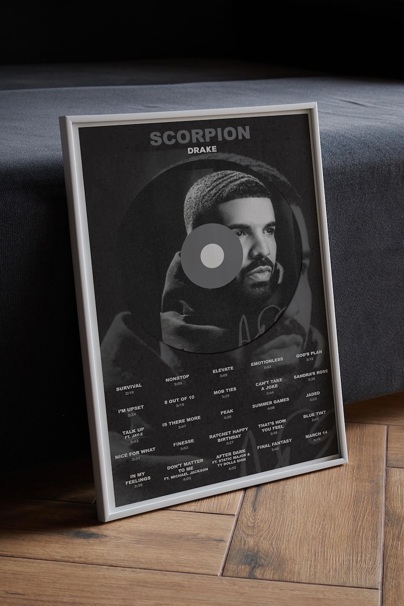 Scorpion Poster, Drake Album Poster, Album Cover Posters, Pop Culture ... Scorpion Poster, Drake Album Poster, Album Cover Posters, Pop Culture ...