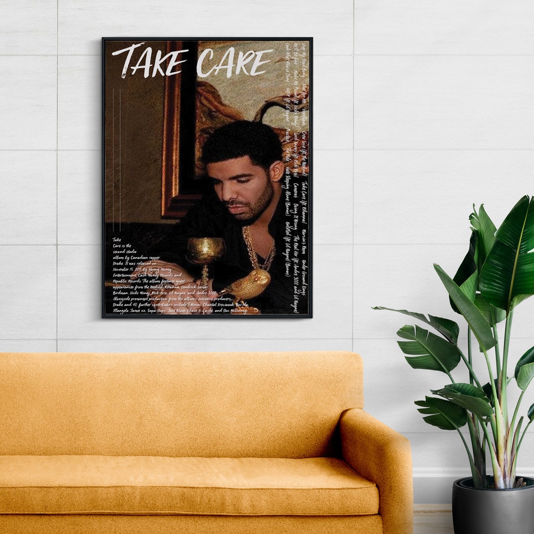 Drake Take Care Drake Album Poster Album Cover Posters - Etsy