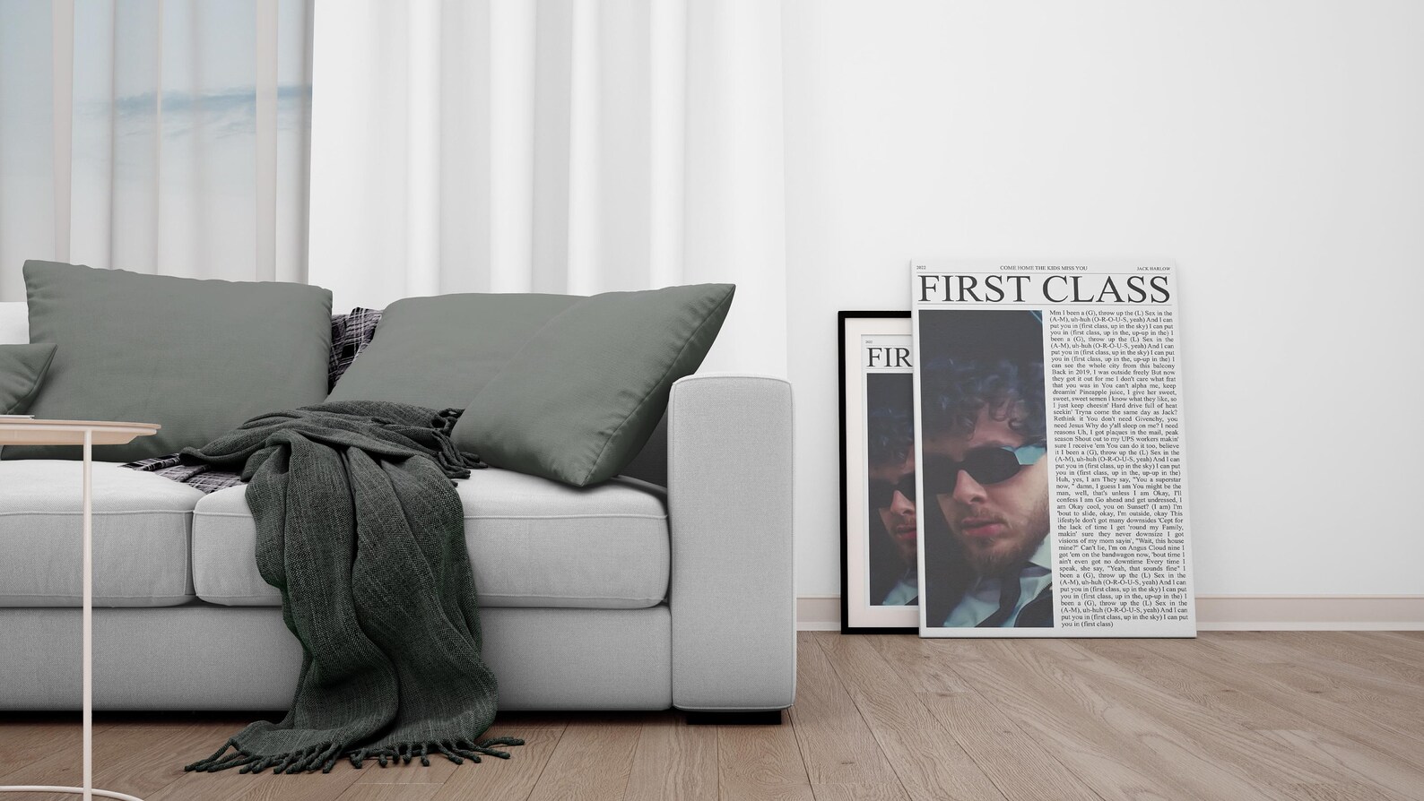 First Class Poster Jack Harlow Poster Jack Harlow Newspaper - Etsy