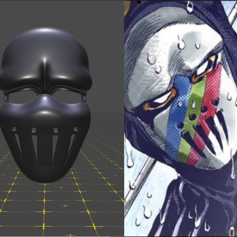 Manga Mask - Etsy