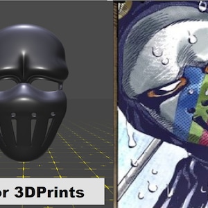 JOJO Blackmore's Mask STL (catch the Rainbow) - Etsy