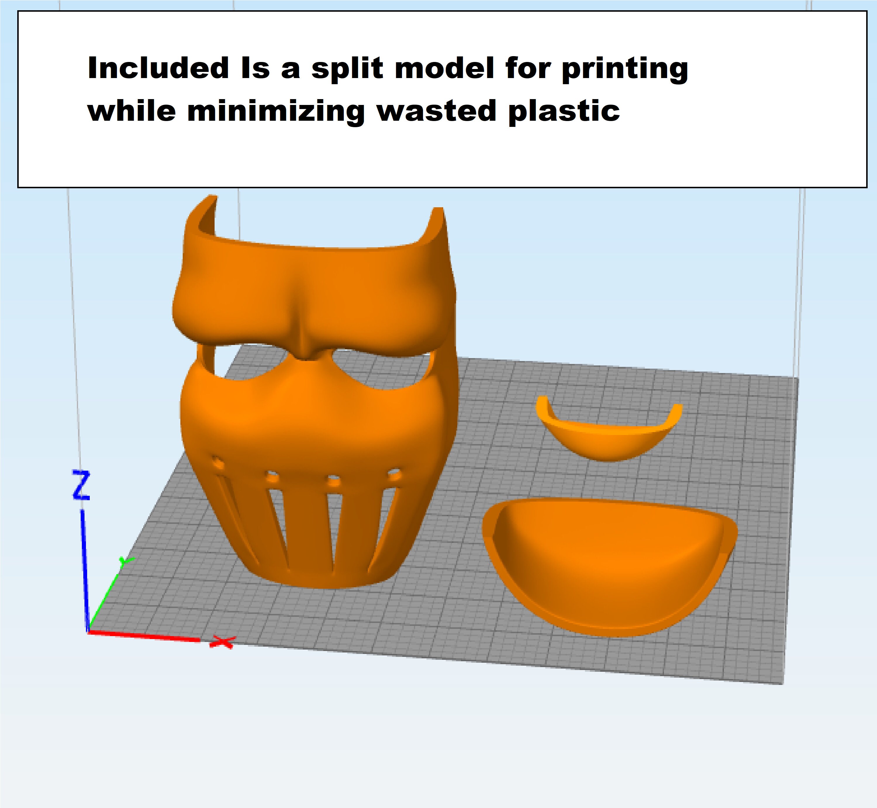 JOJO Blackmore's Mask STL (catch the Rainbow) - Etsy