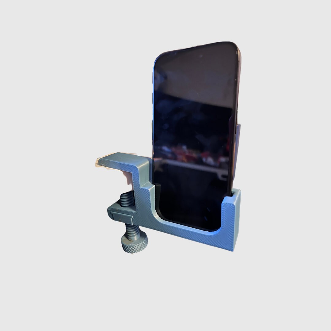 Desk Clamp iPhone 15 STL File - Etsy