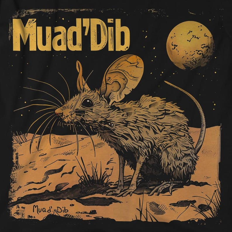 Desert Rat Tee - Relaxed Fit - Muad'dib | Dune | Arrakis | Frank ...