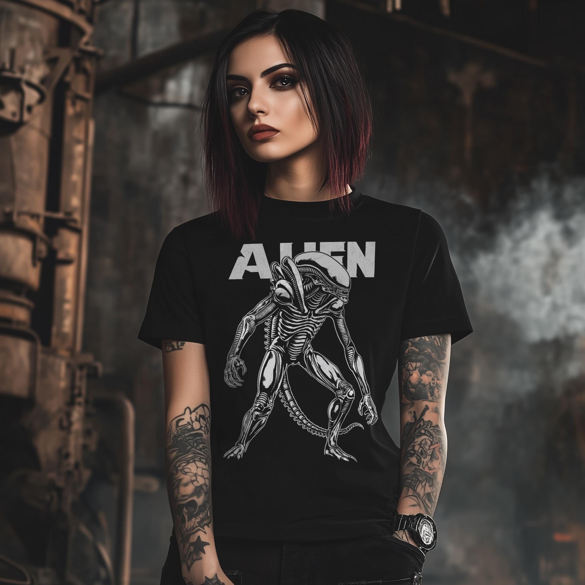 Alien Apex Tee - Xenomorph | Big Chap - Etsy