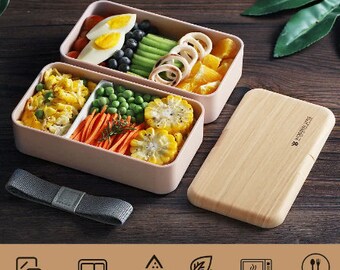New Japanese-style Cedar Wood Lunch Box - Etsy