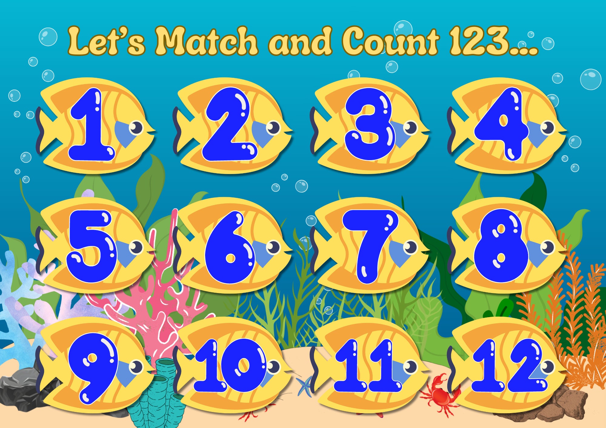 Digital Busy Book Printable, Under the Sea Homeschool Resources ...