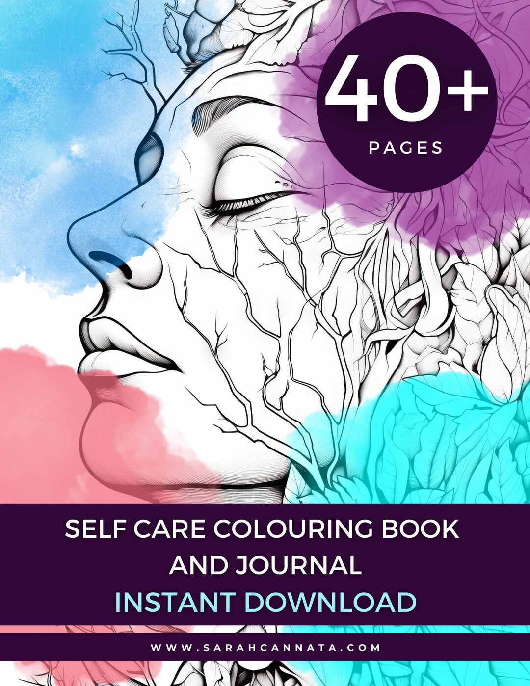 Mental Health Coloring Book Digital Download - Etsy