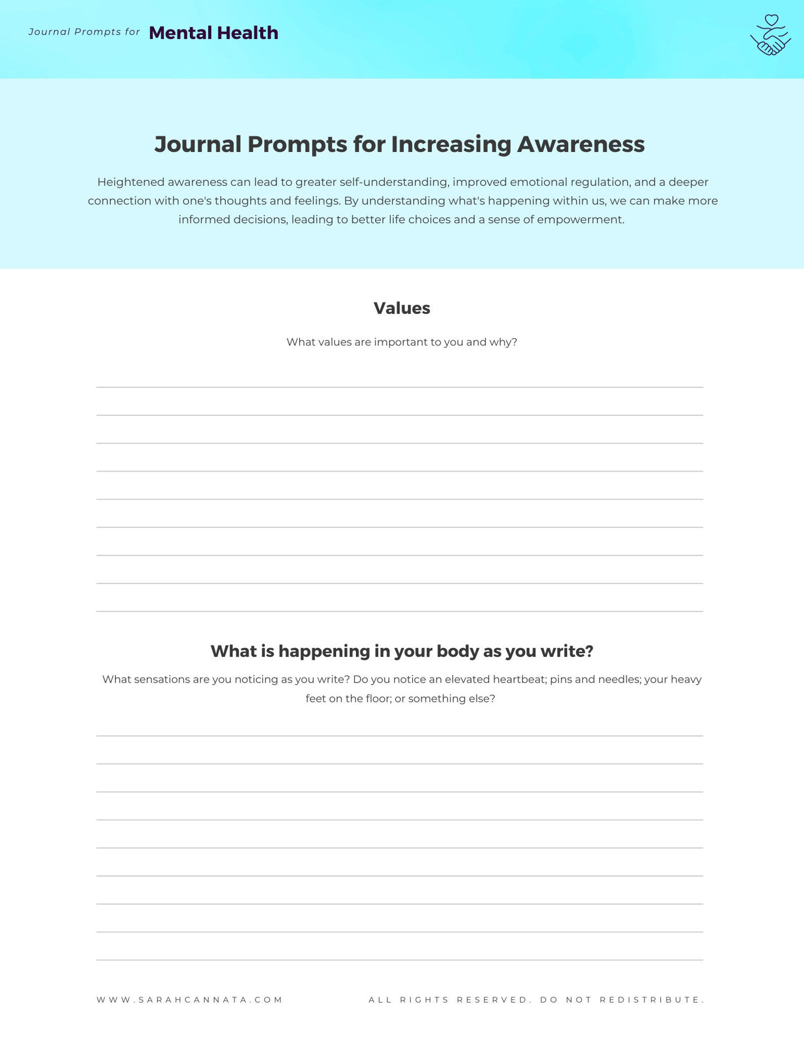 Bundle: Journal Prompts for Mental Health and Affirmation - Etsy