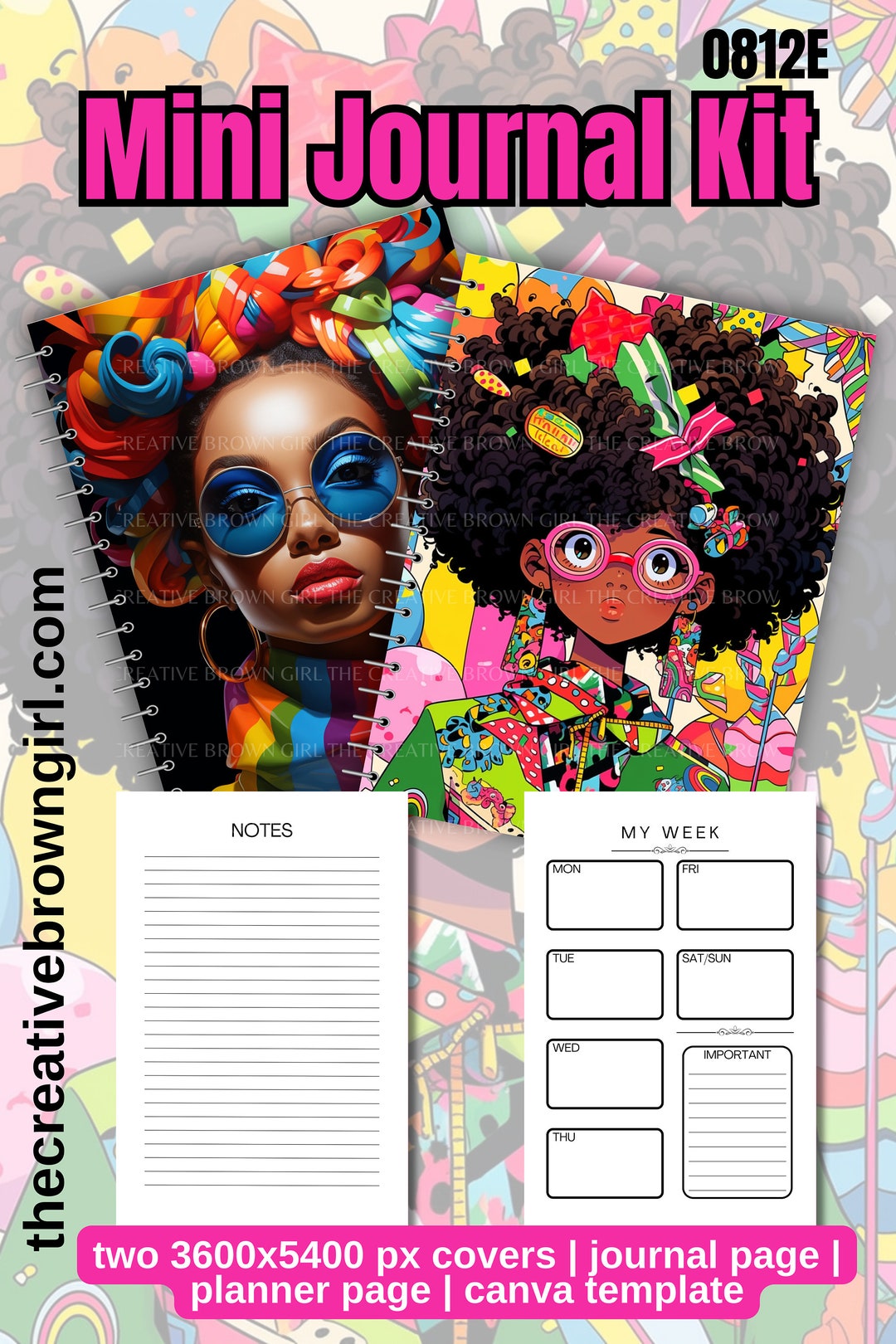 Digital Planner Canva Template for Self-publishers, Done for You DFY ...