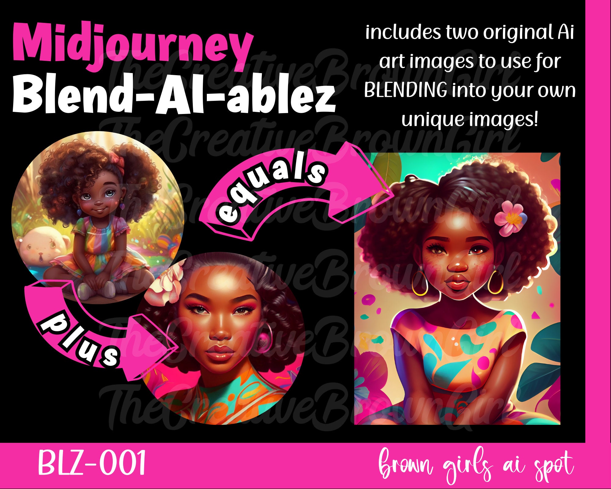 Midjourney Blend Command AI Art 2 Original Ai Art Images to Use for Blending in Midjourney ...