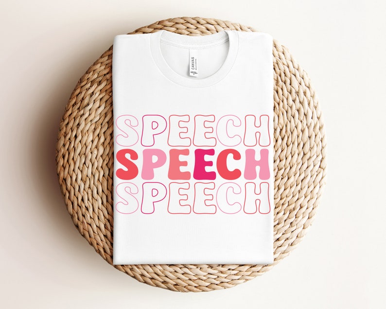 Speech Therapy Shirt, Speech Shirt, Language Pathologist Shirt, Speech ...