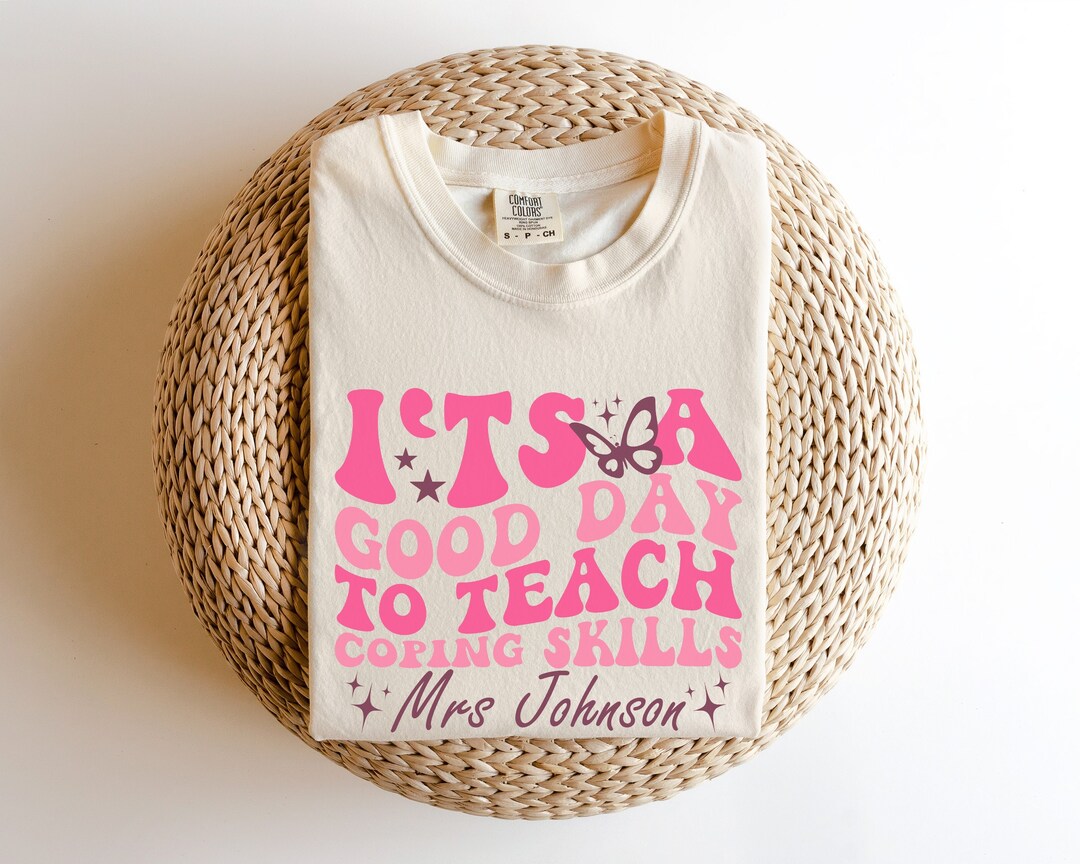 Custom Coping Skills Shirt Personalized Counselor Shirt - Etsy