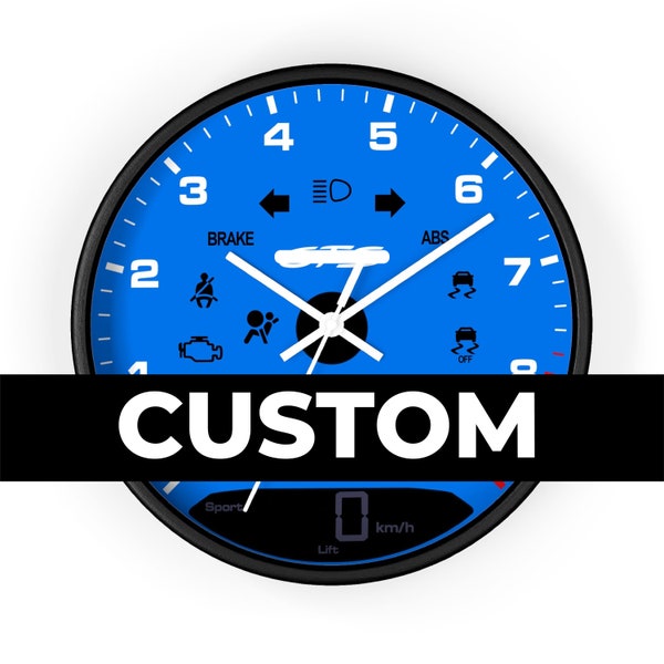 Porsche Inspired Clock - Etsy